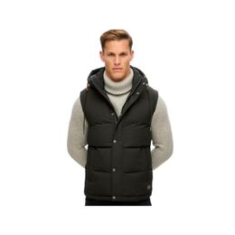 Superdry Herren Everest &auml;rmellose Steppjacke