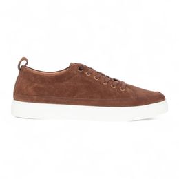 Justin Reess Herren-Sneaker aus braunem Wildleder, Leder &ndash; Josh
