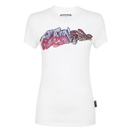 Philipp Plein T-Shirt Slim Fit Bombing Graffiti