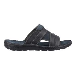 Hush Puppies - Herren Mules "Archer", Leder (Schwarz)