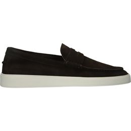 Blackstone ZUKO ENZO - DG370 Dark Brown - Slip-On-Schuhe