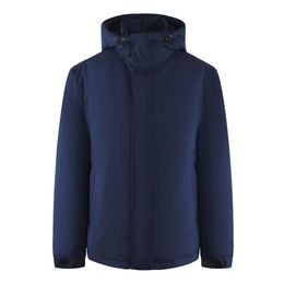 Ice Iceberg - Marineblaue Jacke mit Kapuze