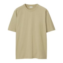 Burberry - Oversize-T-Shirt mit Rundhalsausschnitt in Neutralbeige