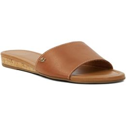 Dune Lino Damen Sandalen Aus Leder In Tan