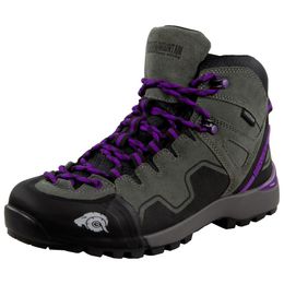 GUGGEN Mountain Damen Trekking-& Wanderstiefel Wildleder Grau