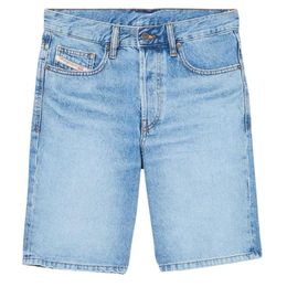 Diesel Slim Short Blaue Jeansshorts