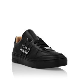 Philipp Plein Niedrig geschnittene Sneakers Skull