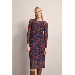 Bugatti Damen Kleid mit Rundhalsausschnitt