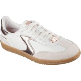 Skechers Hotshot Cool Glow Damen Sneaker Wei&szlig;/Ros&eacute;gold
