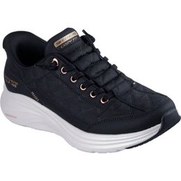 Skechers Contour Foam Golden Hour Damen Sneaker Aus Textil In Schwarz/ros&eacute;gold