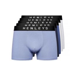 Henleys - "Inkset" Boxershorts f&uuml;r Herren(5er-Pack) (Bunt)