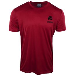 GUGGEN Mountain Herren Fitness Funktionsshirt T-Shirt Sport Outdoor Rot