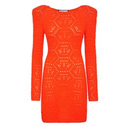 Philipp Plein Strickkleid Monogram