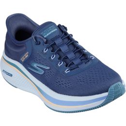 Skechers Performance Go Run Elevate 2.0 Banyan Textil Damen Sneakers Navy/Teal