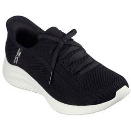 Skechers Ultra Flex 3.0 Brilliant Path Textil Damen Schwarz Schuhe
