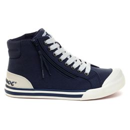 Rocket Dog - Damen Sneaker "Jazzin Hi" (Marineblau)