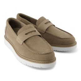 Toms Shoes TOMS Navi TRVL LITE Havana Leder Herren Dune Slipper