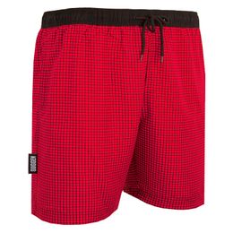 GUGGEN Mountain Herren Badehose Kariert