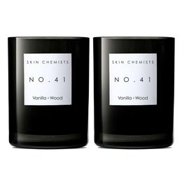 SkinChemists No.41 Vanille & Holzkerze 200g x 2 Duo-Pack