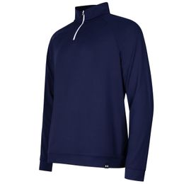 Under Armour - Midlayer mit kurzem Rei&szlig;verschluss f&uuml;r Herren (Mitternachtsblau)