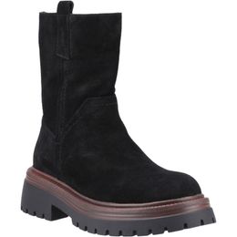 Hush Puppies Rebecca Damen Stiefel aus Wildleder in Schwarz