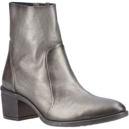 Hush Puppies Winona Damen Stiefel aus Leder in Zinnfarben