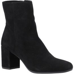 Hush Puppies Octavia Damen Wildleder Schwarze Stiefeletten mit Absatz