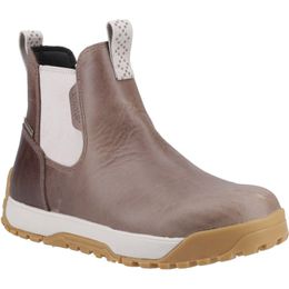 Xtratuf Kn&ouml;chel Deckstiefel Leder Frauen Stein Wellington-Stiefel