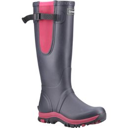 COTSWOLD Milton Gummistiefel f&uuml;r Frauen in Marineblau/Rosa