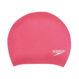 Speedo - Badekappe f&uuml;r lange Haare f&uuml;r Herren/Damen Unisex (Pink)