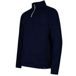 Under Armour - Fleece-Oberteil mit kurzem Rei&szlig;verschluss f&uuml;r Herren (Mitternachtsblau)