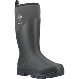 Muck Boots Rancher Gummistiefel f&uuml;r Herren in Staubgr&uuml;n/Schwarz, Winterkniekurze Stiefel