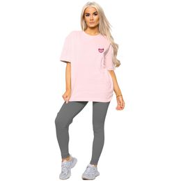 Enzo Milano | Womens Oversized T-Shirt & Leggings Set