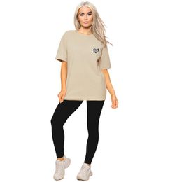 Enzo Milano | Womens Oversized T-Shirt & Leggings Set
