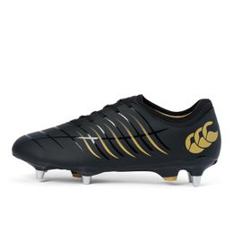 Canterbury - Herren Rugby-Stiefel f&uuml;r weichen Boden "Phoenix 2.0 Team" (Schwarz/Gold)