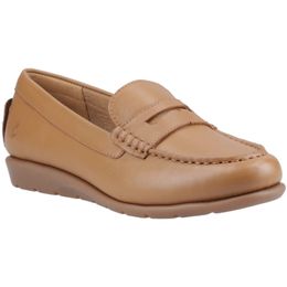 Hush Puppies Shelby Leder Damen Tan Slipper
