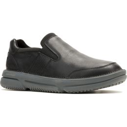 Hush Puppies Baylor Leder M&auml;nner Schwarz Slipper