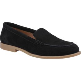 Hush Puppies Natasha Leder Damen Schwarze Slipper