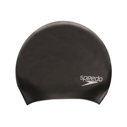 Speedo - Badekappe f&uuml;r lange Haare f&uuml;r Herren/Damen Unisex (Schwarz)