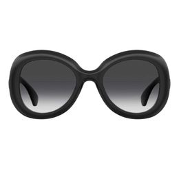 Moschino - Runder Rahmen-Sonnenbrille f&uuml;r Damen (Schwarz)