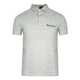 Aquascutum Unisex Erwachsenen Signature Logo Polo-Shirt (Grau)