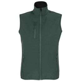 SOLS Womens/Ladies Falcon Softshell Recycled Body Warmer (Waldgr&uuml;n)