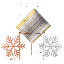 Adventskalender 24 &Uuml;berraschungsjuwelen - Silber und Kristall