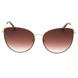 Longchamp - Braune Sonnenbrille Mit Farbverlaufsgl&auml;sern