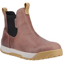 Xtratuf Kn&ouml;chel Deckstiefel Leder Herren Braune Gummistiefel