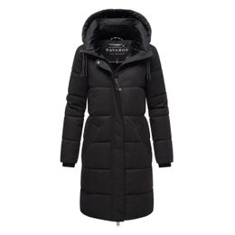 Navahoo Wintertanz Damen Winter Steppjacke mit abnehmbarer Kapuze