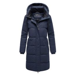 Navahoo Wintertanz Damen Winter Steppjacke mit abnehmbarer Kapuze