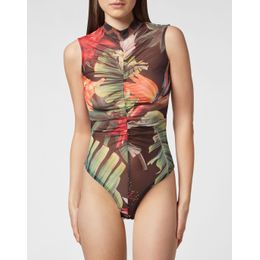 Philipp Plein Bodysuit Flowers