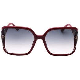 Tom Ford - Sonnenbrille mit Farbverlauf und gl&auml;nzendem Fuchsia-Rahmen