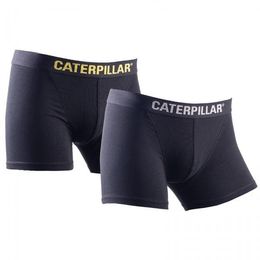 CAT&reg; CAT BOXERSHORTS Herren Baumwolle 2er-Pack Unterw&auml;sche Schwarz